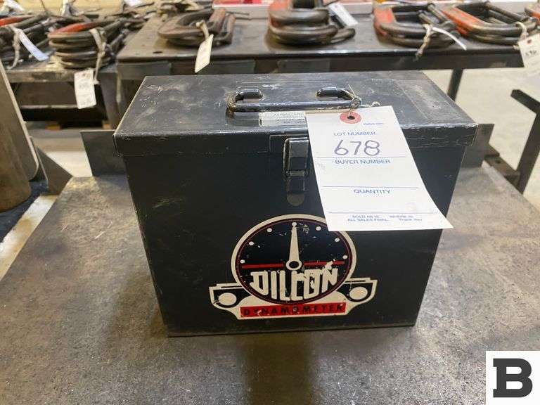 Dillion Dyna O Meter 10 000 Pound Capacity Booker Auction Company