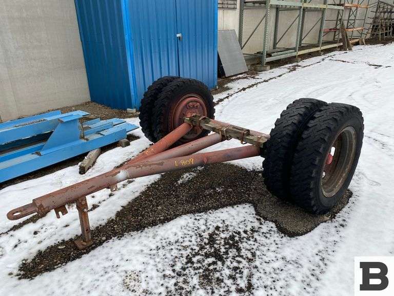 Single Axle Dolly - Booker Auction Company