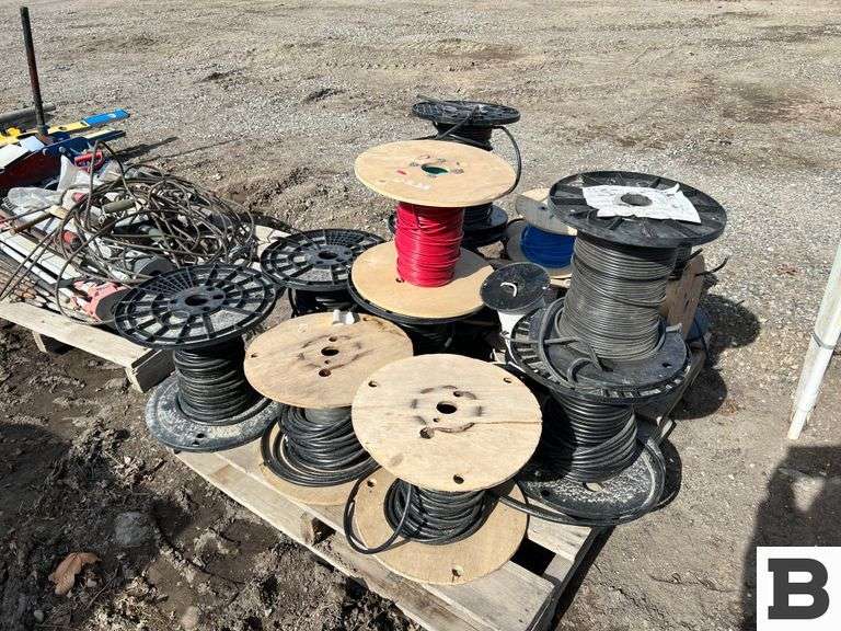 Electrical Wire Rolls - Booker Auction Company