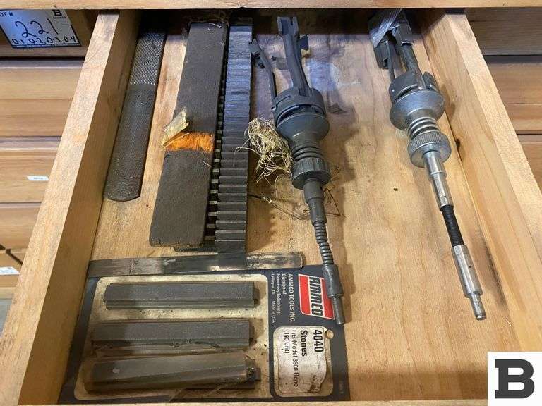 Keyway Broaches, Hones, Stones - Booker Auction Company