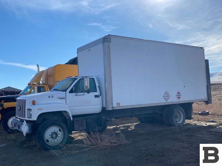 1993 Chevrolet C70 Kodiak Box Van Truck - Booker Auction Company