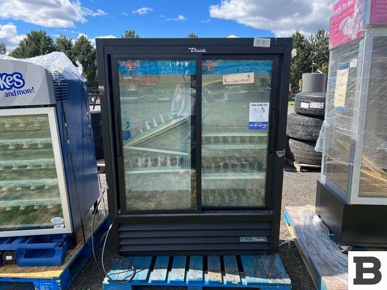 True Double Sided Refrigerator - Booker Auction Company