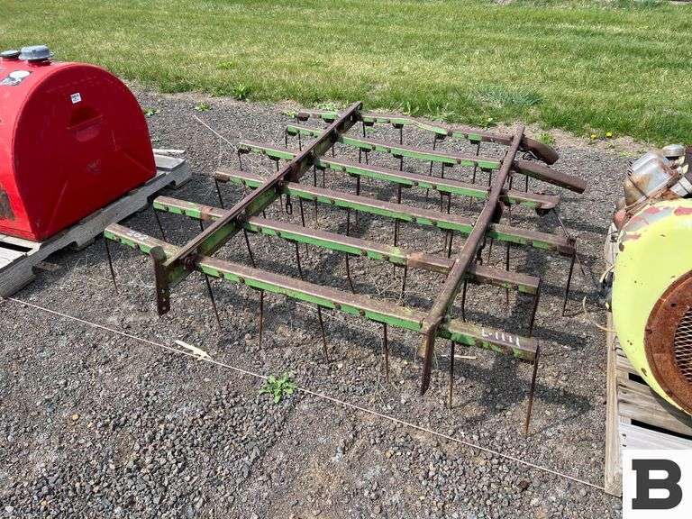Spring Tine Harrow - Booker Auction Company
