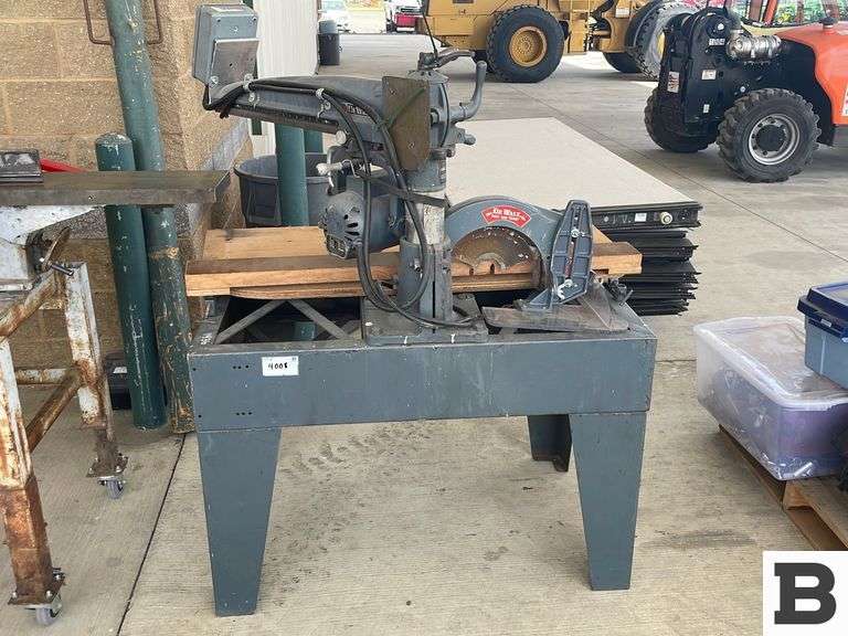 DeWalt GP Radial Arm Saw - Booker Auction Company