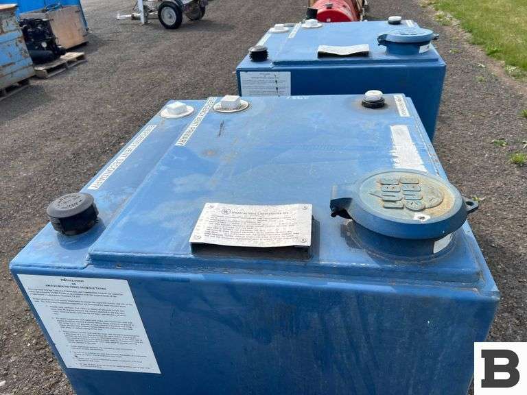 UL 120 Gallon Lube Cube Storage Tank - Booker Auction Company