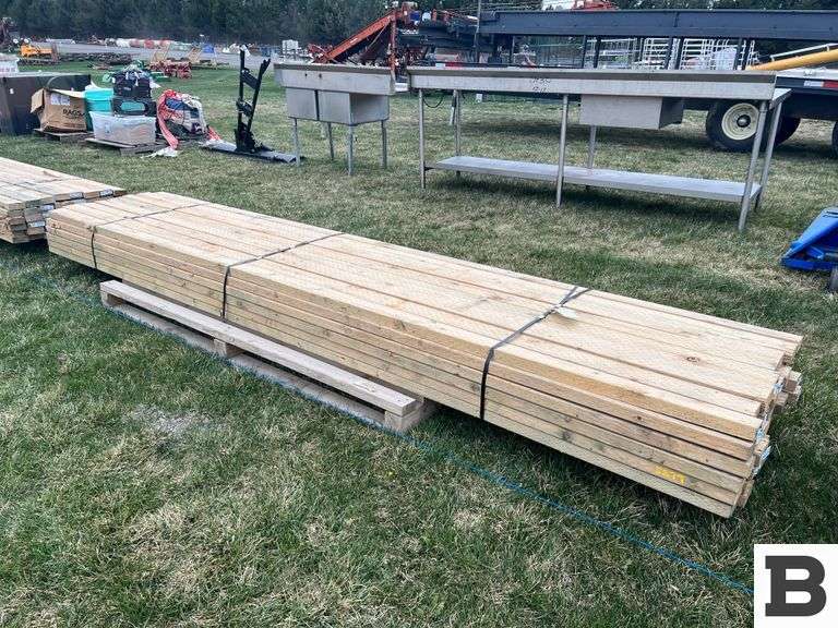 Borate Treated Lumber - Booker Auction Company