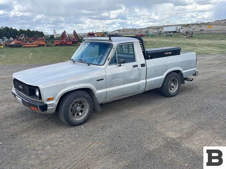 1983 Mazda B2000 Pickup Truck - Booker Auction Company