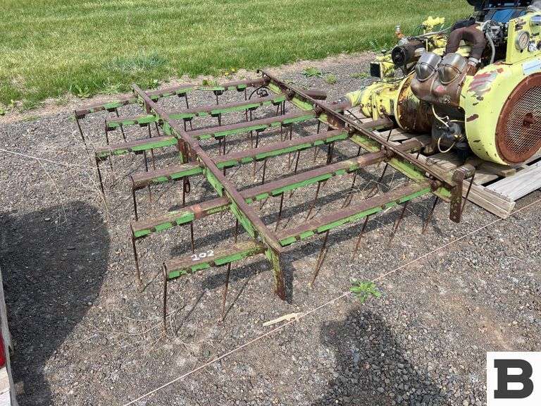 Spring Tine Harrow - Booker Auction Company