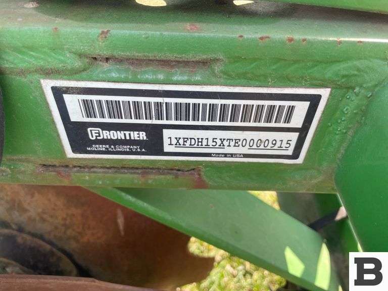 Frontier DH1512 12' Tandem Disc - Booker Auction Company