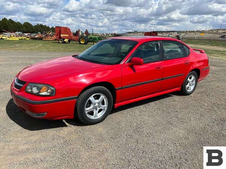 2003 Chevrolet Impala Sedan - Booker Auction Company