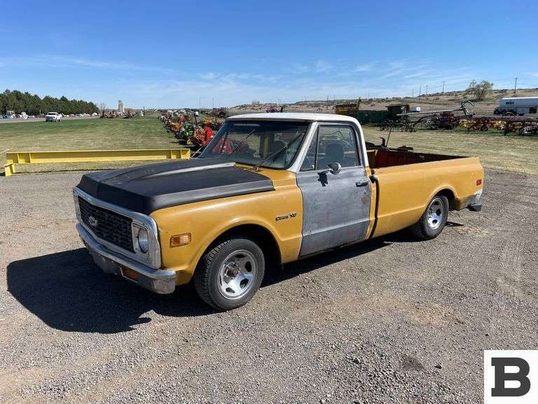 1972 Chevrolet Custom 10 Pickup - Booker Auction Company