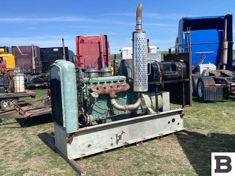 Detroit Diesel Generator - Booker Auction Company