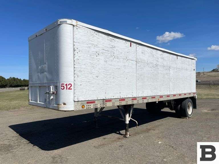 1984 Fruehauf Commodity Trailer - Booker Auction Company