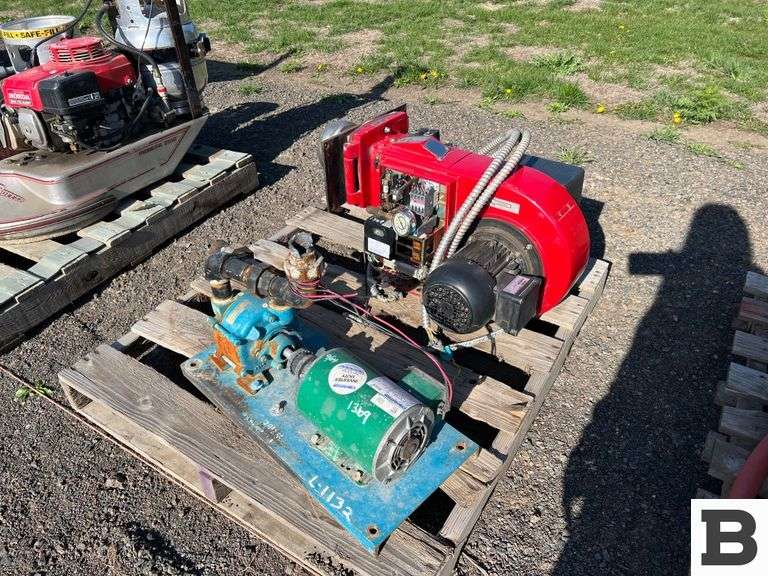 Irrigation Pump, Furnace Blower Fan - Booker Auction Company
