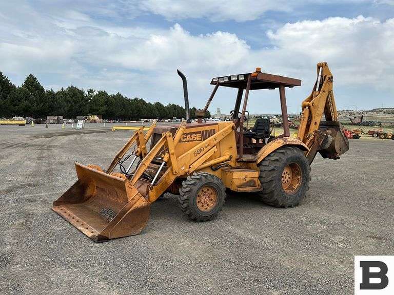 Case 580 Super K Backhoe - Booker Auction Company