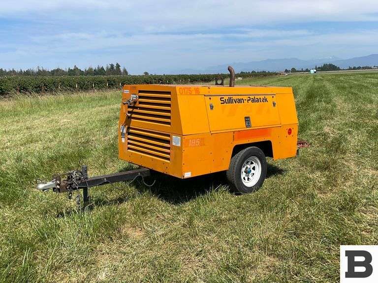 2005 Sullivan Palatek D185Q CFM Air Compressor - Booker Auction Company