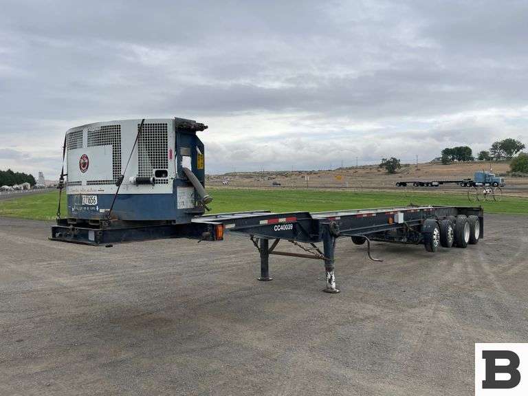 1973 Strick Container Chassis Trailer - Booker Auction Company