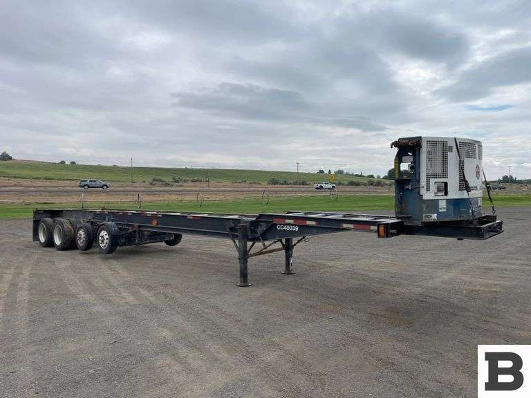 1973 Strick Container Chassis Trailer - Booker Auction Company