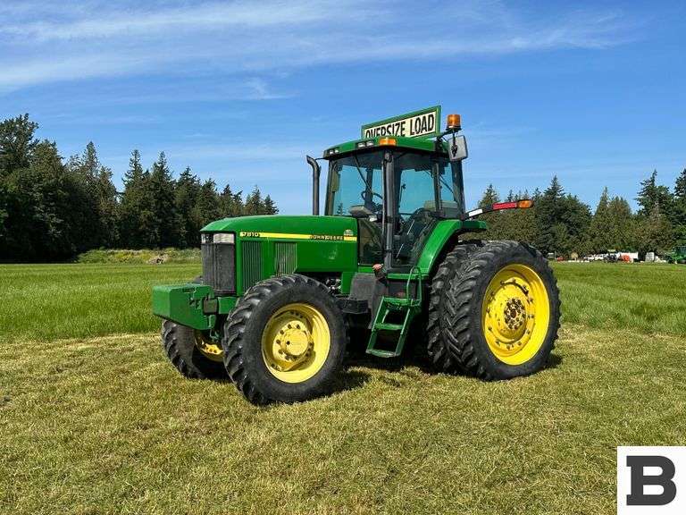 2001 John Deere 7810 Tractor - Booker Auction Company