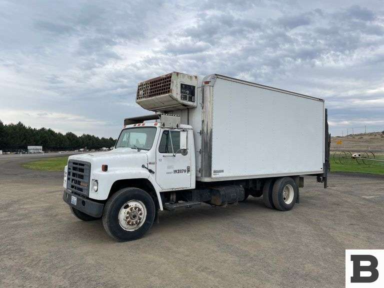 1981 International S-Series Refrigerated Van Truck - Booker Auction Company