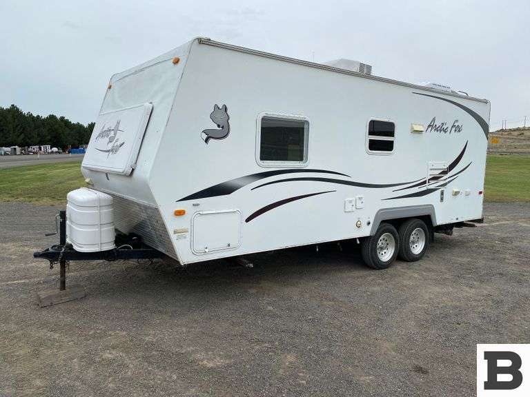 2008 Northwood 22GQ Arctic Fox Travel Trailer - Booker Auction Company