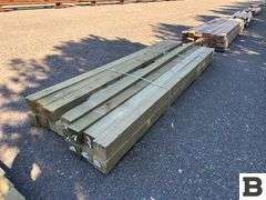 Pressure Treated Posts - Booker Auction Company