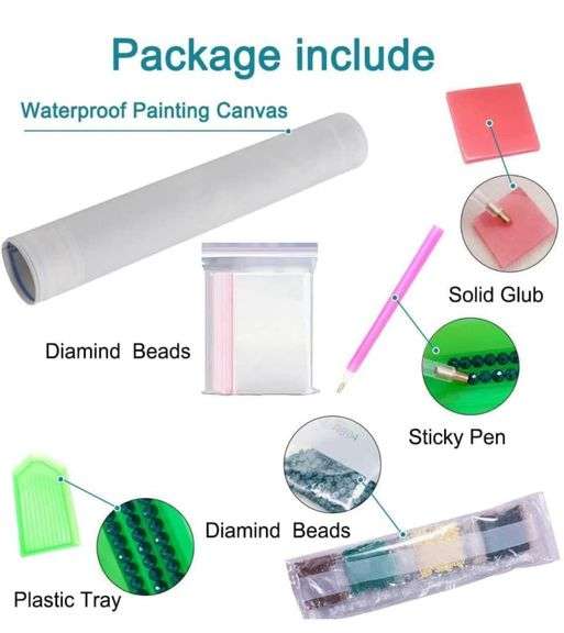 New 5D Diamond Painting by Number Kit for Adult, DIY Full Drill Quotes ...