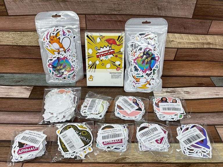 New lot of sticker packs! - Bluegrass Bids