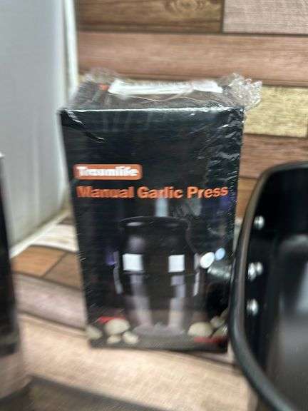 Lot of assorted items for kitchen and home! New/new opened. Garlic ...