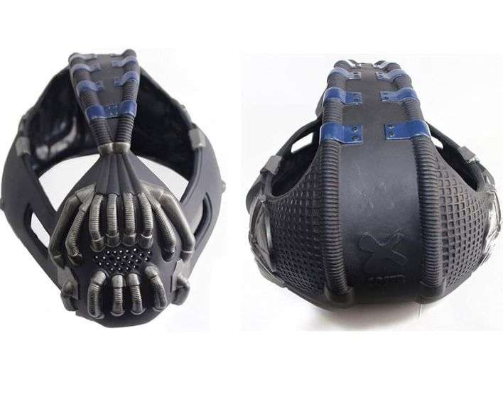 New Doyditc Halloween Bane Mask for Adult,the Dark Knight Rise Cool Men ...