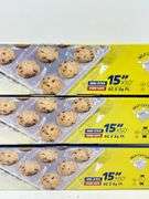 New (3) Clearly Plastic Baking Parchment Sheets for Baking Cookies ...