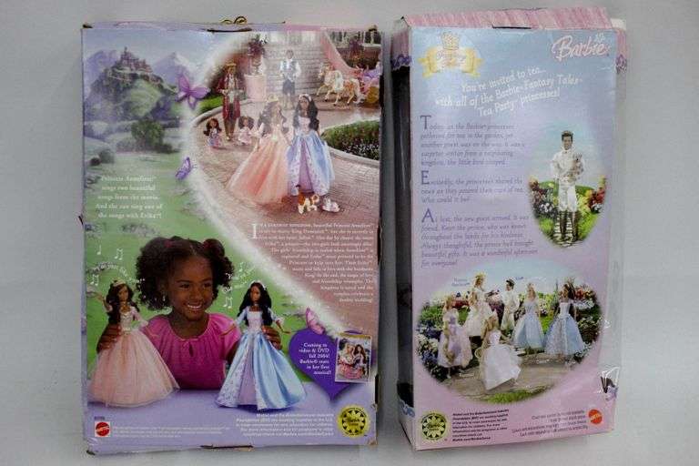 Barbie Tea party Ken doll in original box with Princess Annelier from ...