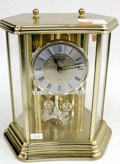 Hermle Quartz vintage musical chime mantle clock, made in Germany, 9"x7 ...