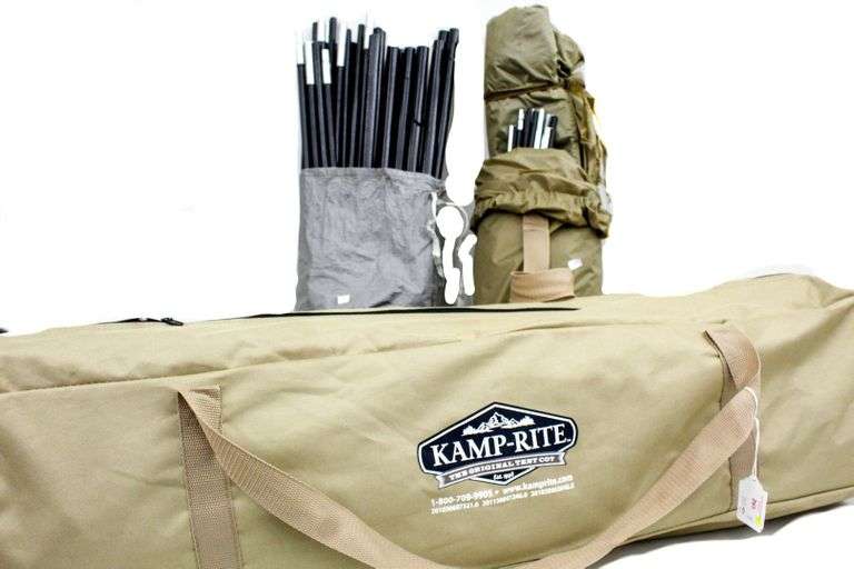 Kamp-Rite Tent Cot, includes cot, tent that attaches to cot, and poles ...