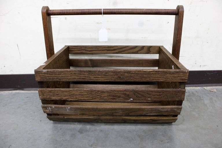 Classic clam basket - wood slat clam basket - 15 x 20 x 17 - Bunting ...