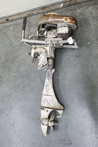 Pathfinder Outboard boat motor. Bunting Note: This motor was sold from ...