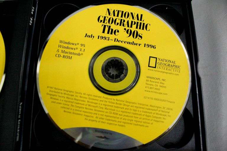 National Geographic Magazine CD-ROM collection for Windows & Macintosh ...