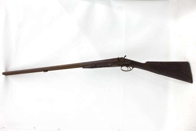 J. Manton London Fine Twist Antique Double Barrel Shotgun (marked on ...