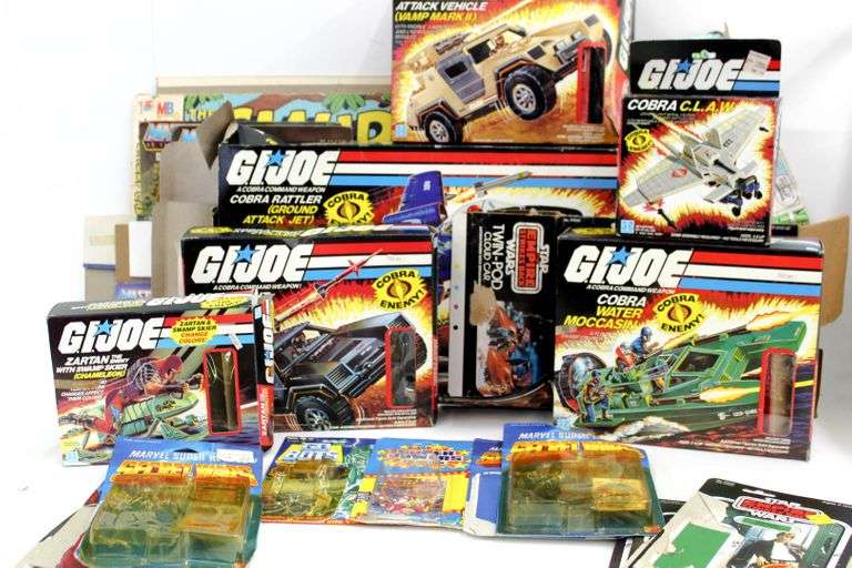 Vintage Toy Packaging (boxes only), includes G.I. Joe -and- Star Wars ...