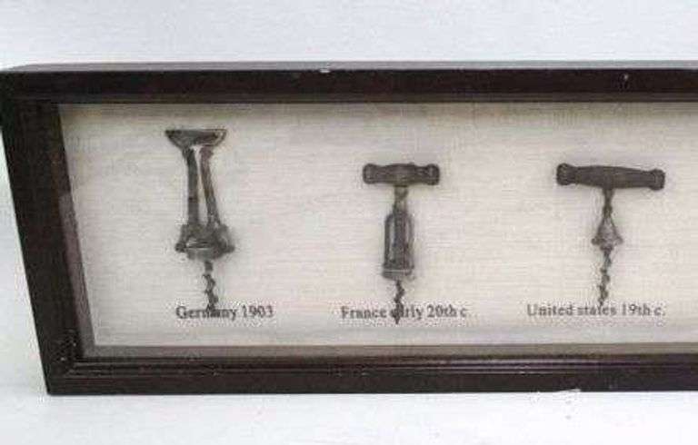 Corkscrew Collection Shadow Box. Antique Corkscrew Collection ...