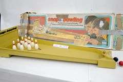 Snap Bowling by Ideal c. 1973 with original box albeit with tape ...