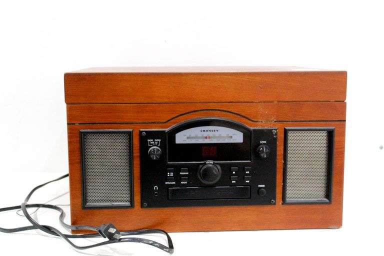 Crosley Model CR6001A USB Turntable Compact Record Player Stereo System ...