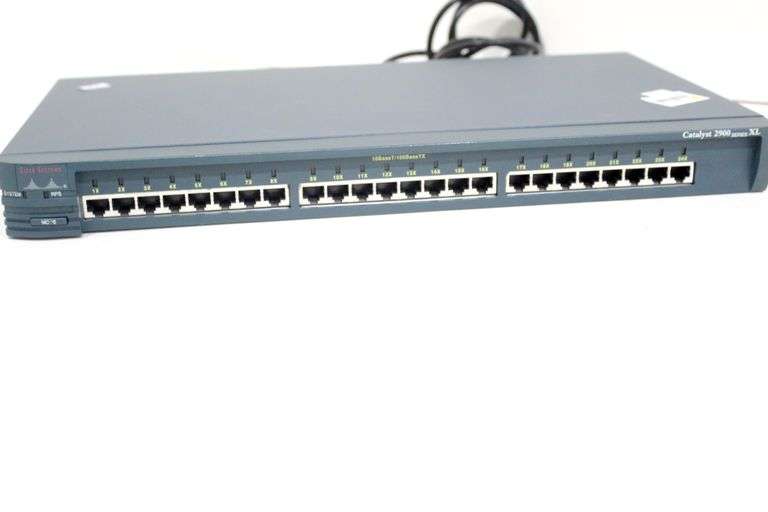Cisco Catalyst 2900 XL Series Ethernet Switches - Bunting Online Auctions