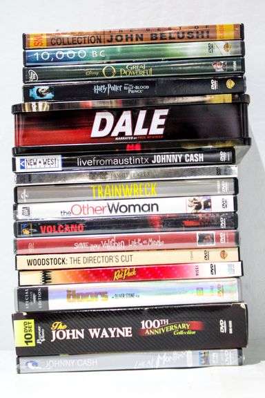 Collection of DVDs - mixed genre - some with vintage documentation ...