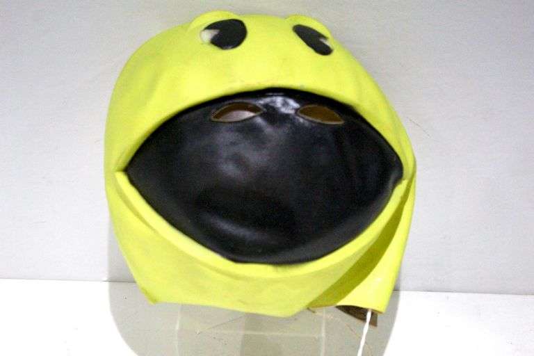 Vintage 1980 Bally Midway Pac Man Mask - New Old Stock - Description ...