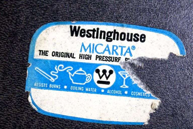 Three piece wall unit - Westinghouse Micarta Label - three pieces - 30 ...