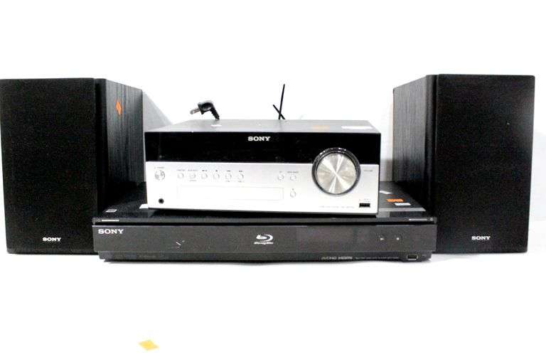Sony Blu-Ray Disc/DVD Player Model No. BDP-N460 - and - Sony Model SS ...