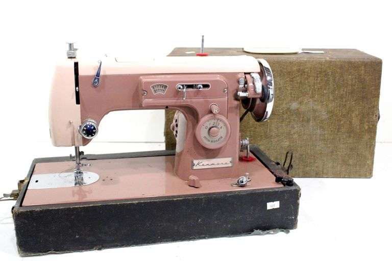 Sears, Roebuck and Co USA Kenmore Sewing Machine Model 605 - Bunting ...