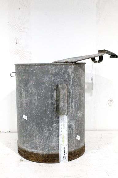 Vintage Aussie Sanitary Can also known as the Dunny Can - Bunting ...