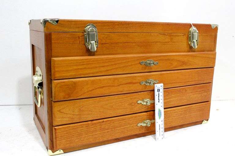 Gerstner Style Collector's Machinist Wooden Flat Drawer Tool Storage ...